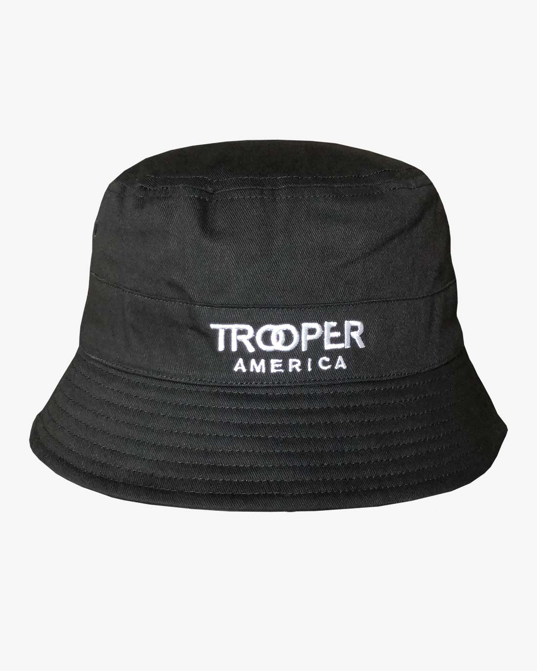 Bucket Hat in Black | Trooper America Hat